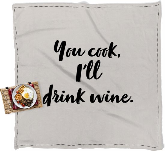 Waterdicht Picknickkleed - Geschikt als Strandlaken / Strandmat - Koken ...