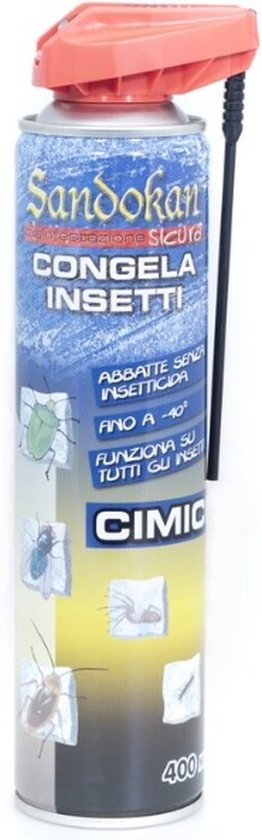 Bugs Freeze - bevriezingsspray - spinnen - bedwantsen - insectenspray ...