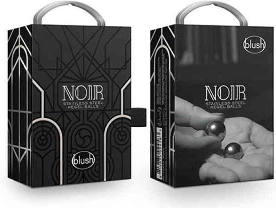 Blush - RVS geisha ballen Noir set van 2 | bol.com