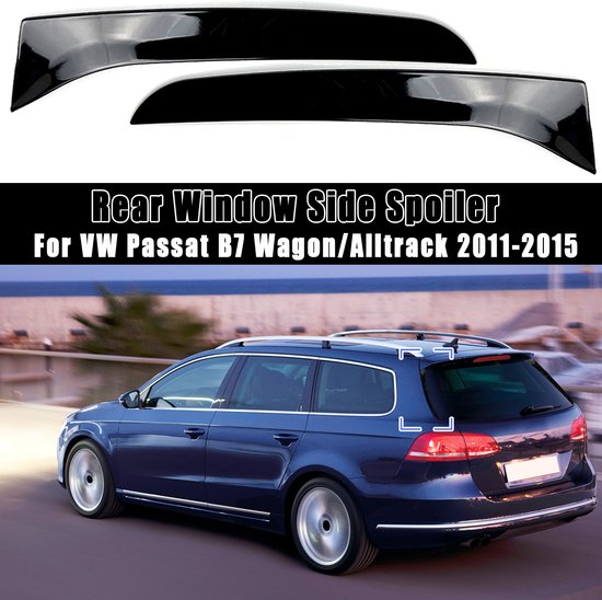 Windlets Achterraam Spoiler Wings Geschikt Voor VW Passat B7 Wagon ...