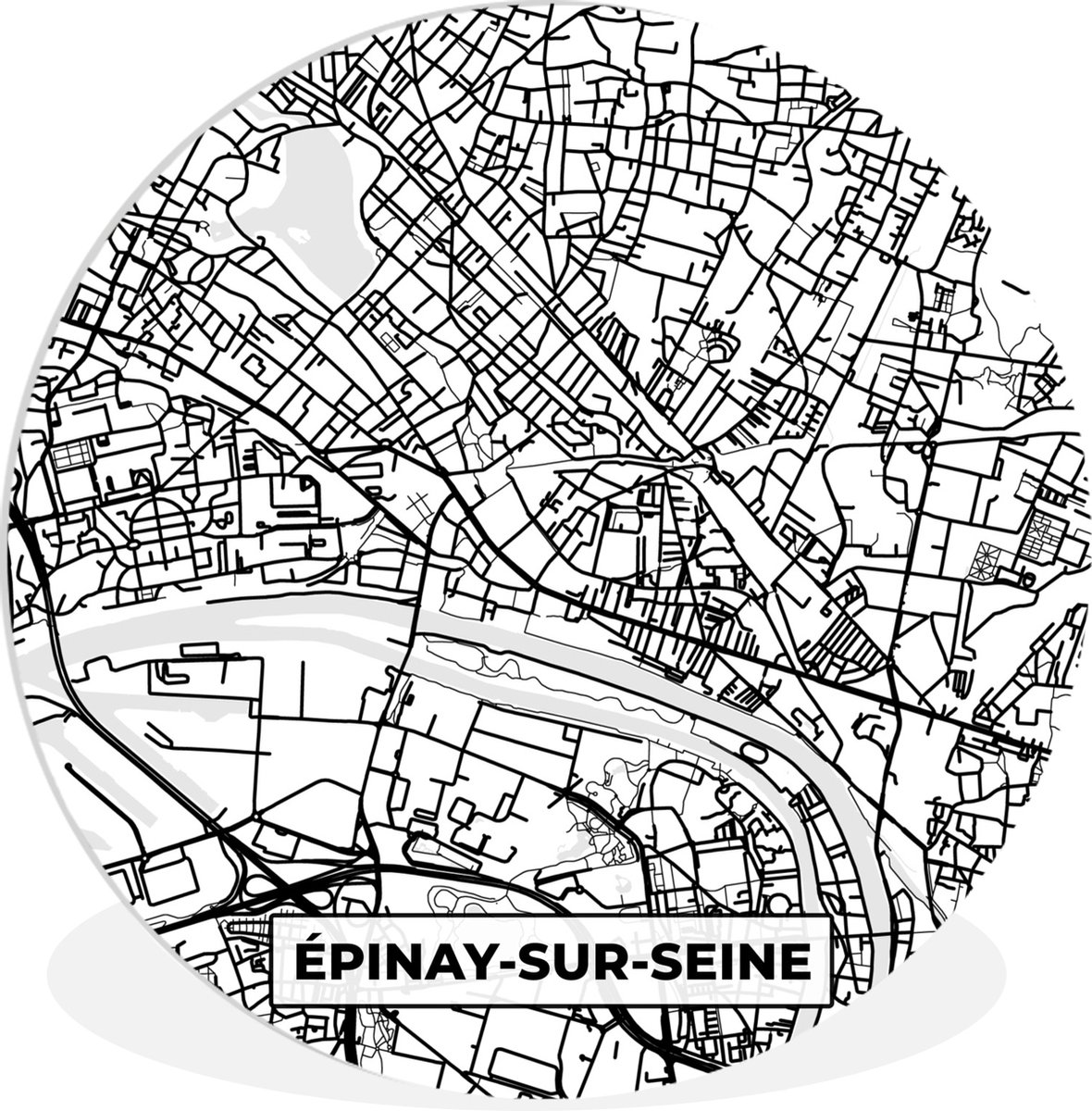 Wall Circle Wall Circle Inside France Carte pinay sur Seine wall-circle-wall-circle-inside-france-carte-pinay-sur-seine