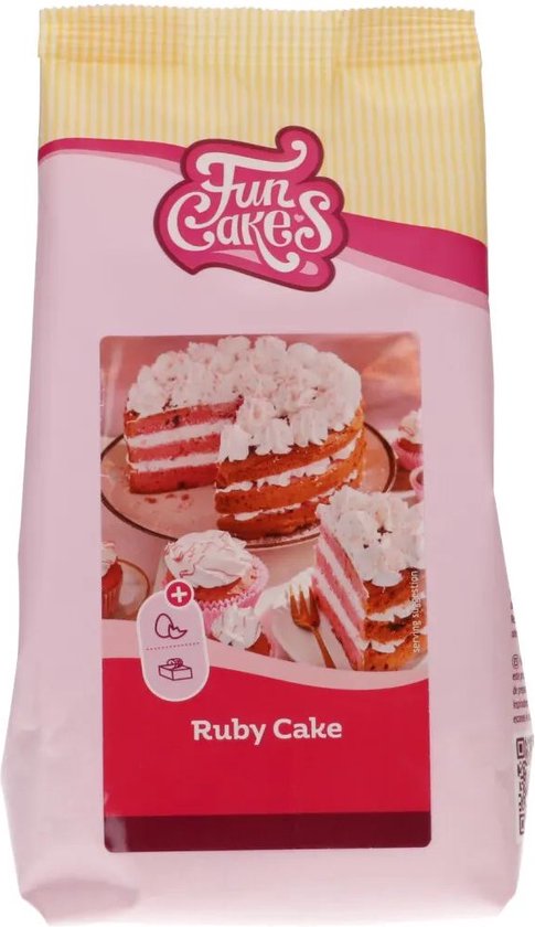 FunCakes - Mix voor Ruby Cake - 400g | bol