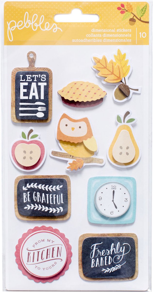 Pebbles Stickers layered | bol.com