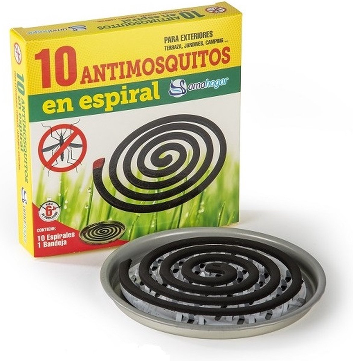 Anti muggen spiralen met schaaltjes - Citronella - 20 stuks | bol.com