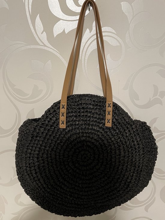 Handtas rond - zwart | bol.com