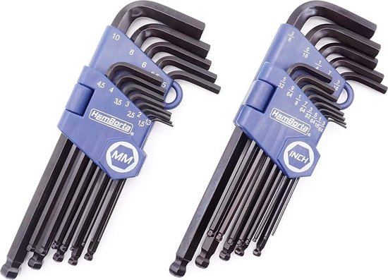 Inbussleutelset 26-Delig inbussletelset - inbus sleutel - mini ...