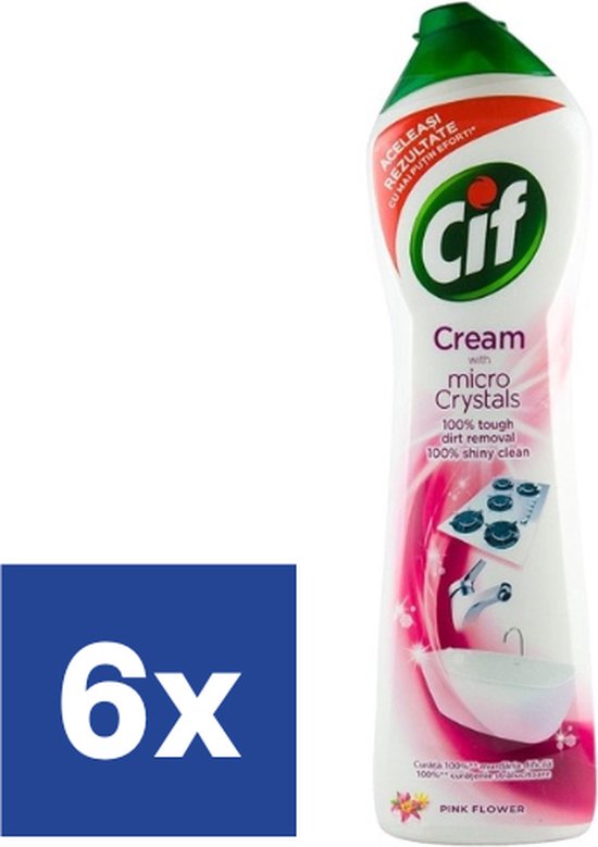 Cif Pink Cleaner - 6 x 250 ml | bol