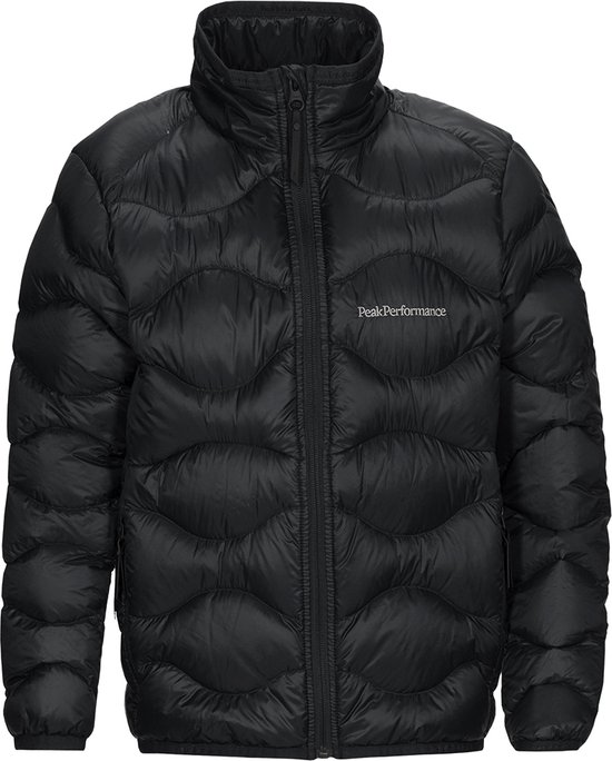 Peak Performance - Helium Jacket Junior - Zwarte Jas Kids-140 | bol