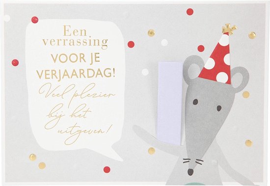 Depesche - Wenskaart "Gewoon Mooi" met de tekst "Een verrassing voor je ...