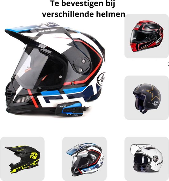 Temz® Motor Communicatie Systeem - Motor Headset - Intercom Motor ...