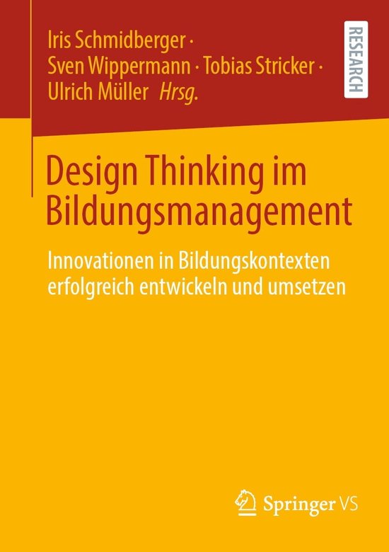 Design Thinking im Bildungsmanagement (ebook) | 9783658369514 | Boeken ...