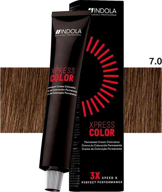 Indola - Indola Profession Permanent Caring Color 7.0 60ml | bol