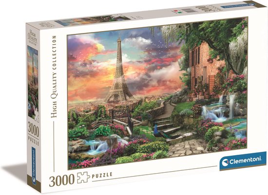 Clementoni Puzzels voor volwassenen - Paris Dream, Puzzel 3000 Stukjes ...