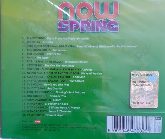 Now Spring 2012, V/a | CD (album) | Muziek | bol