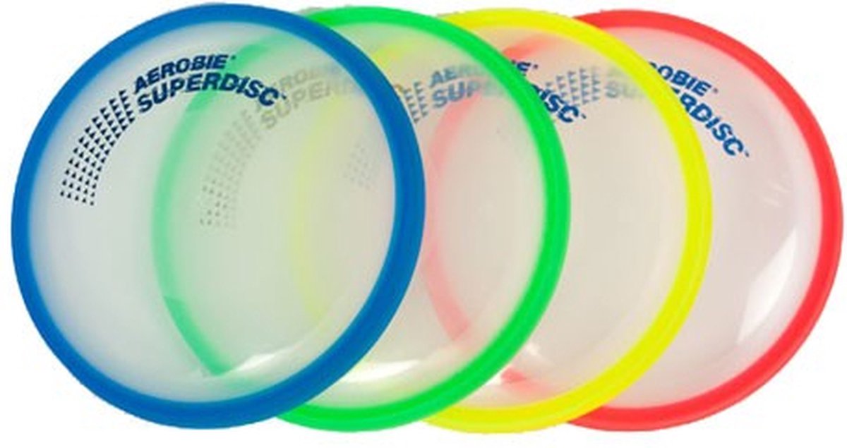 AEROBIE Superdisc frisbee - 25 cm - Blauw | bol.com