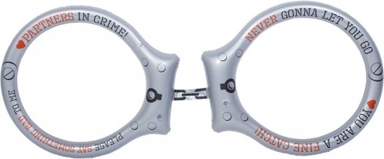 Opblaasbare handboeien 130 cm | bol.com