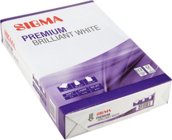 Sigma Premium Brilliant White A4 kopieerpapier / printpapier - 500 vel ...