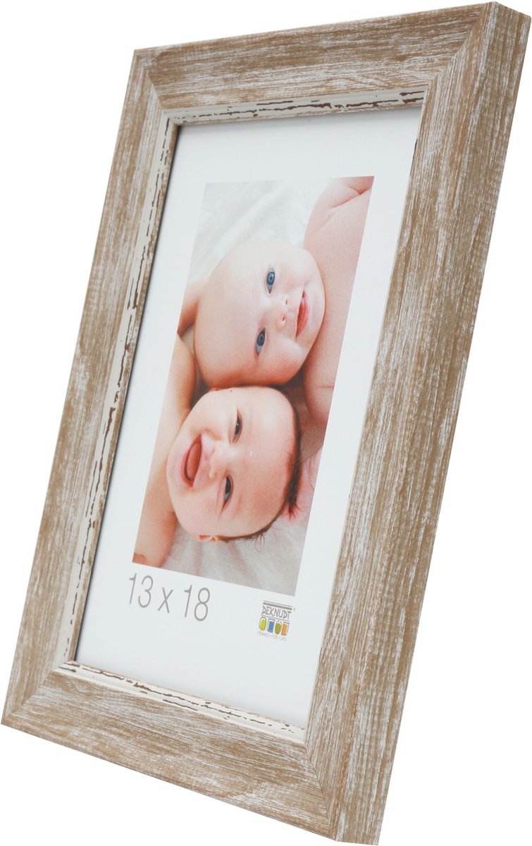 Deknudt Frames fotolijst S45WF3 - beige schilderstechniek - 13x18 cm ...