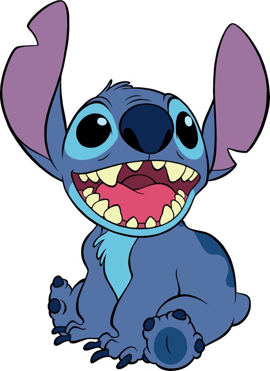 Stitch full color sticker | bol.com