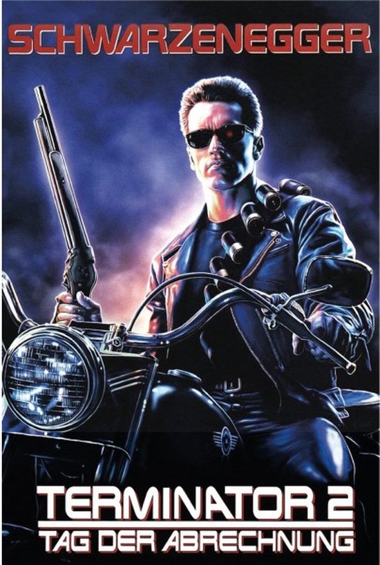 Wandbord Movie Prop - Terminator 2 Schwarzenegger | bol