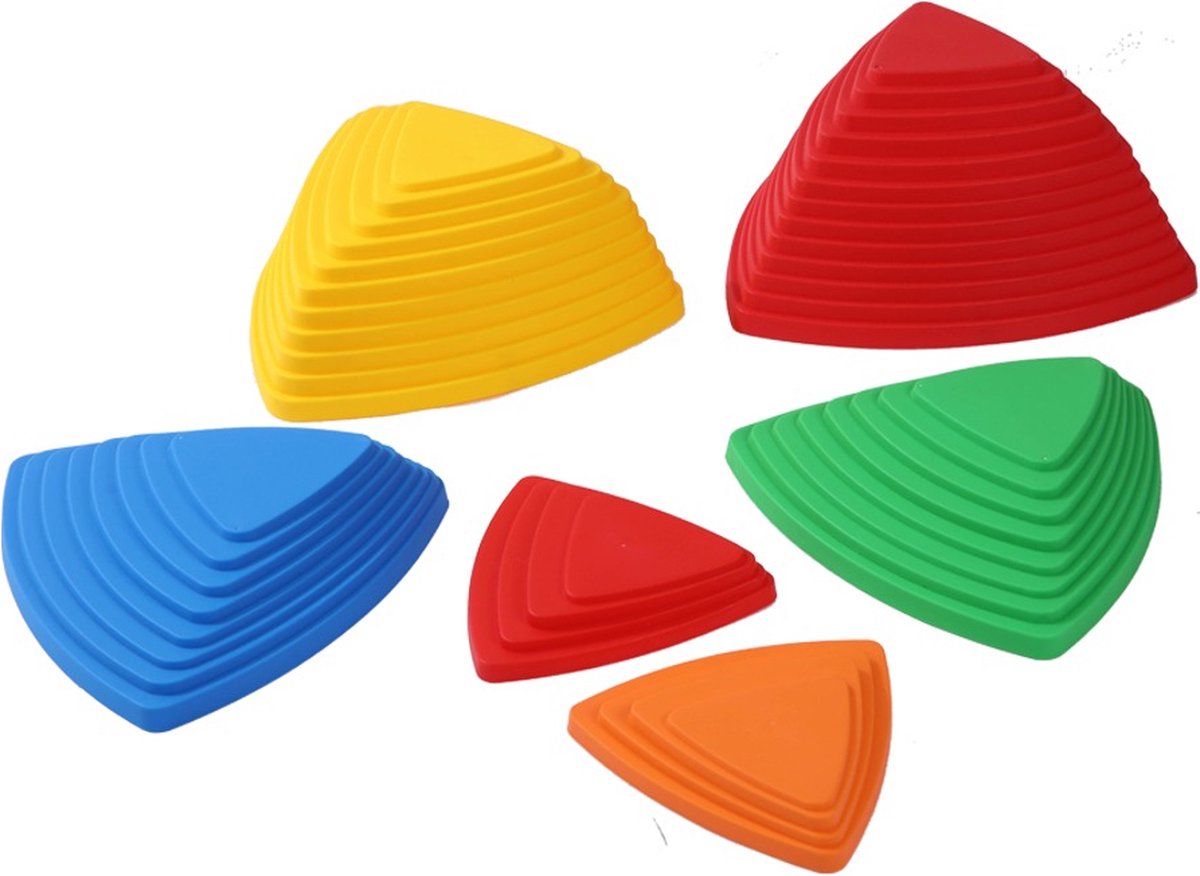 Stapstenen 6 stuks - Sensomotorisch speelgoed - Educatief spel | Games ...