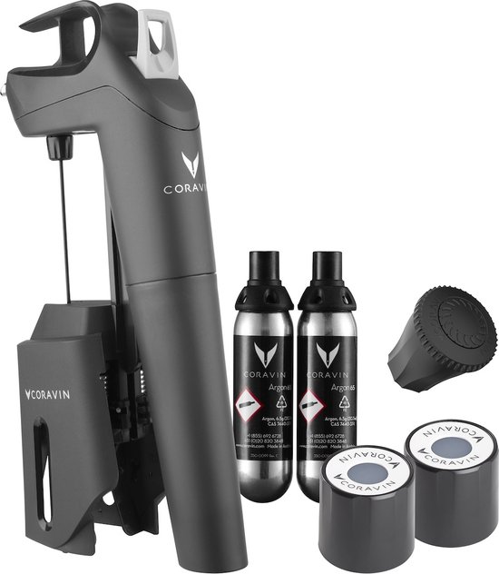 Coravin - Timeless Model Three+ wijnbewaarsysteem - 2 Coravin Pure ...