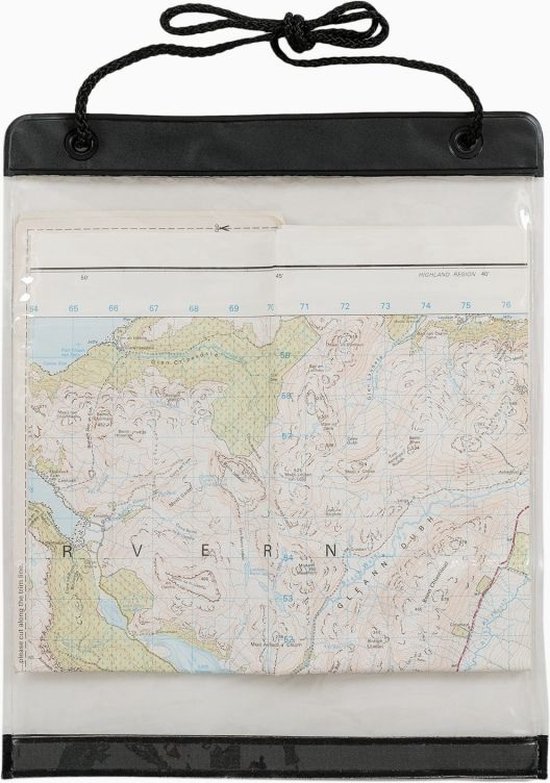 HIGHLANDER scout map case - waterdichte hoes voor kaarten - transparant ...