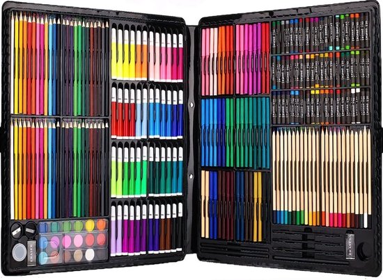Coffret à dessin - Mallette à dessin - feutres à colorier - Coffret à ...