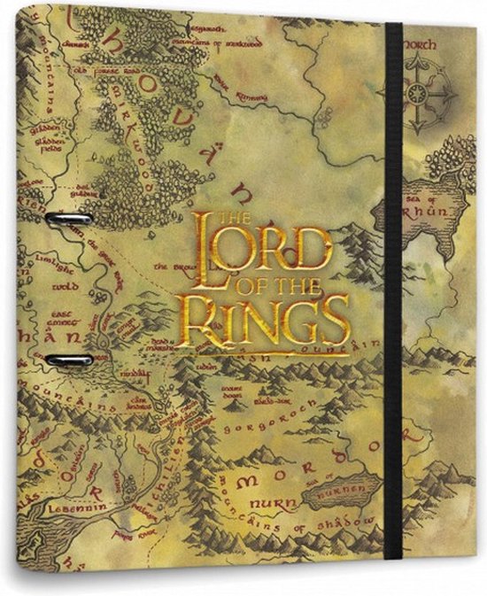 ringbandmap The Lord Of The Rings 2-rings A4 | bol.com