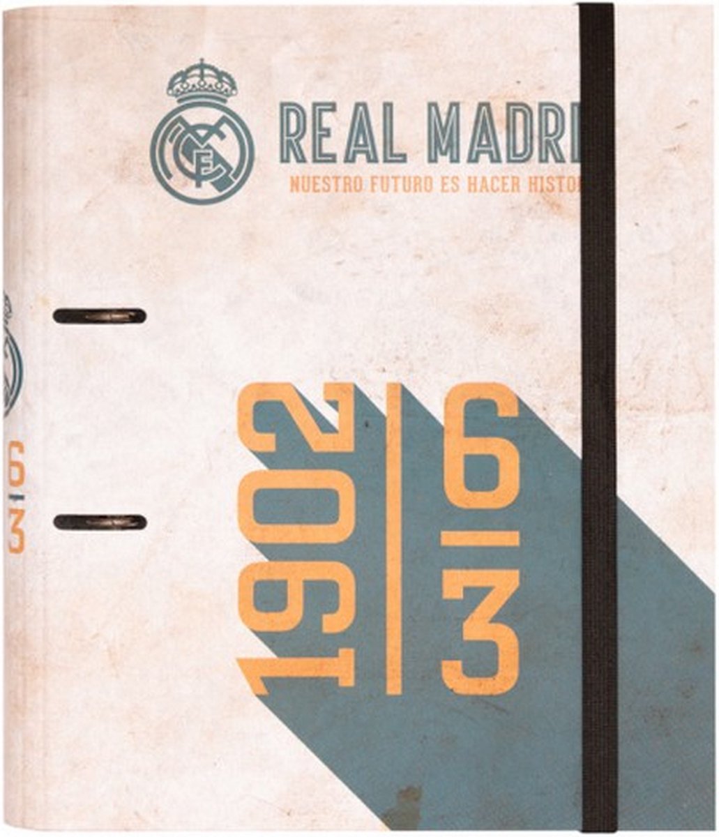 ringbandmap Real Madrid 2-rings A4 karton beige | bol.com