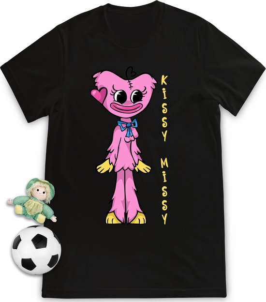Kissy Missy t shirt - Poppy Playtime tshirt jongen / meisjes t-shirt ...