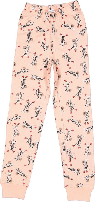 Zeeman kinder meisjes pyjama set - roze - maat 122/128 | bol.com
