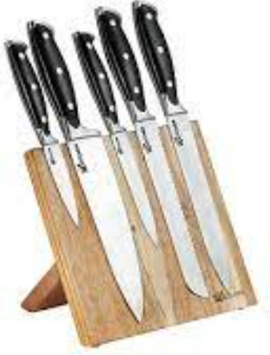 24Kitchen Magnetisch Messenblok - Hout | bol
