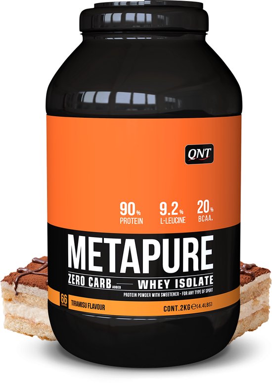 QNT Metapure Whey Protein Isolate - 908 gr - Tiramisu | bol