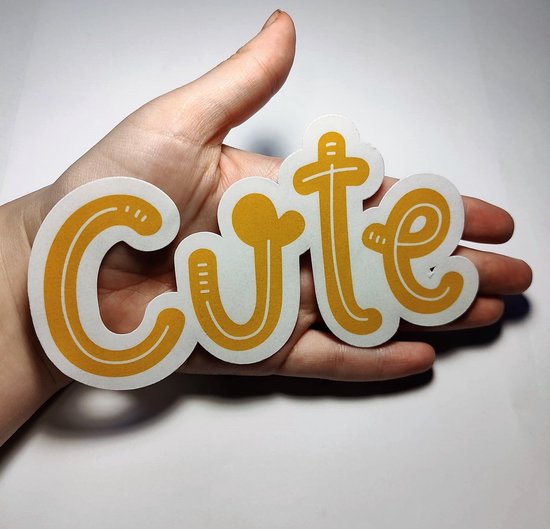 Cute Sticker - Wilde Dieren - Tekst Quotes Stickers - Deur Stickers ...