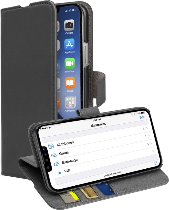SBS Wallet Stand Bookcase Hoesje - Geschikt voor Apple iPhone 13 Pro ...