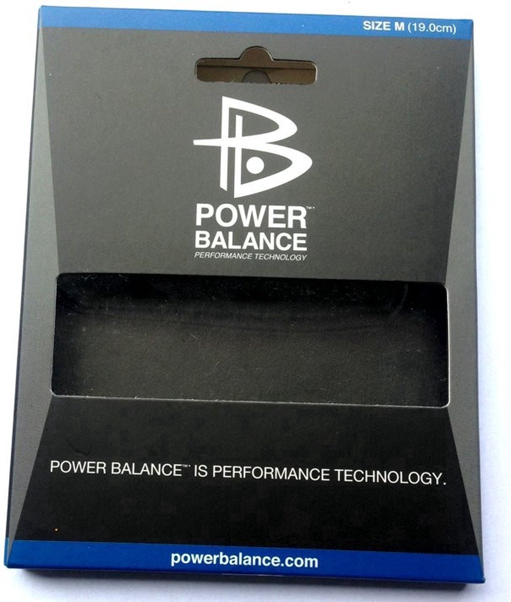 Power Balance Silicone M - Black/Yellow | bol.com