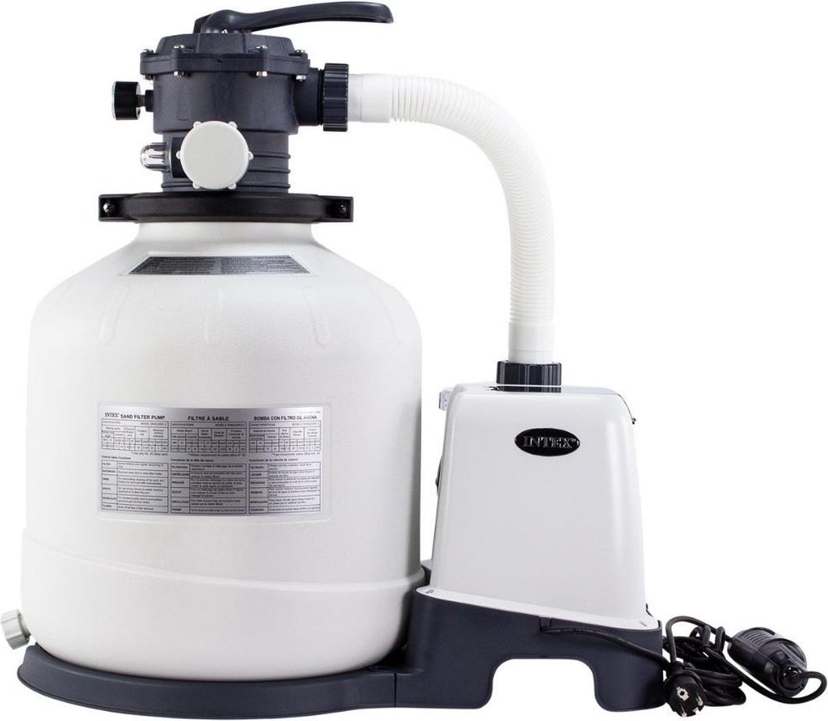 Intex - Pompe filtre à sable 3500 L/h & Filtre sable 100 kg | bol.com