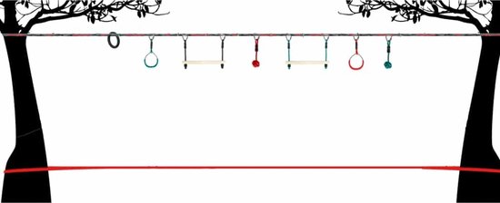 Slackers Ninjaline Starter Set - Ninja Line & Slackline | bol