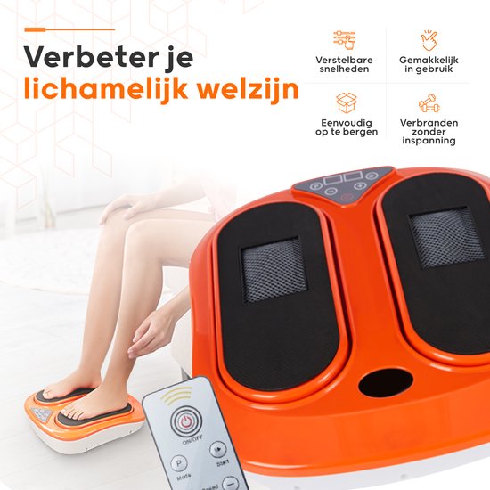 Thebeautyway Bloedcirculatieapparaat Trilplaat Voetmassage Apparaat