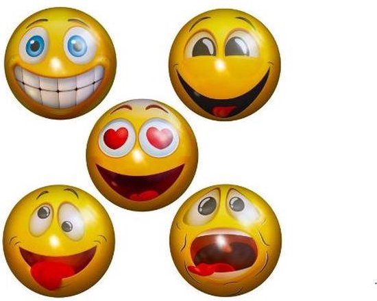 Bal Emoji Ø23cm (1 stuk) assorti | bol.com