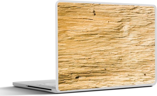 Laptop sticker - 15.6 inch - Hout - Boom - Structuur - Natuur | bol