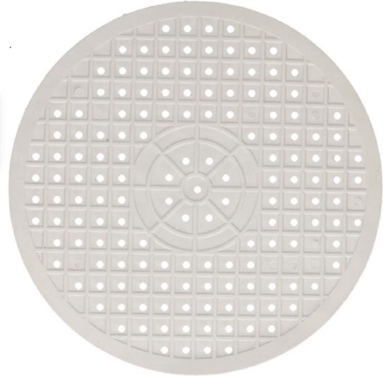 Gootsteenmat rubberen - Rond afdruipmat - 31 cm omtrek | bol