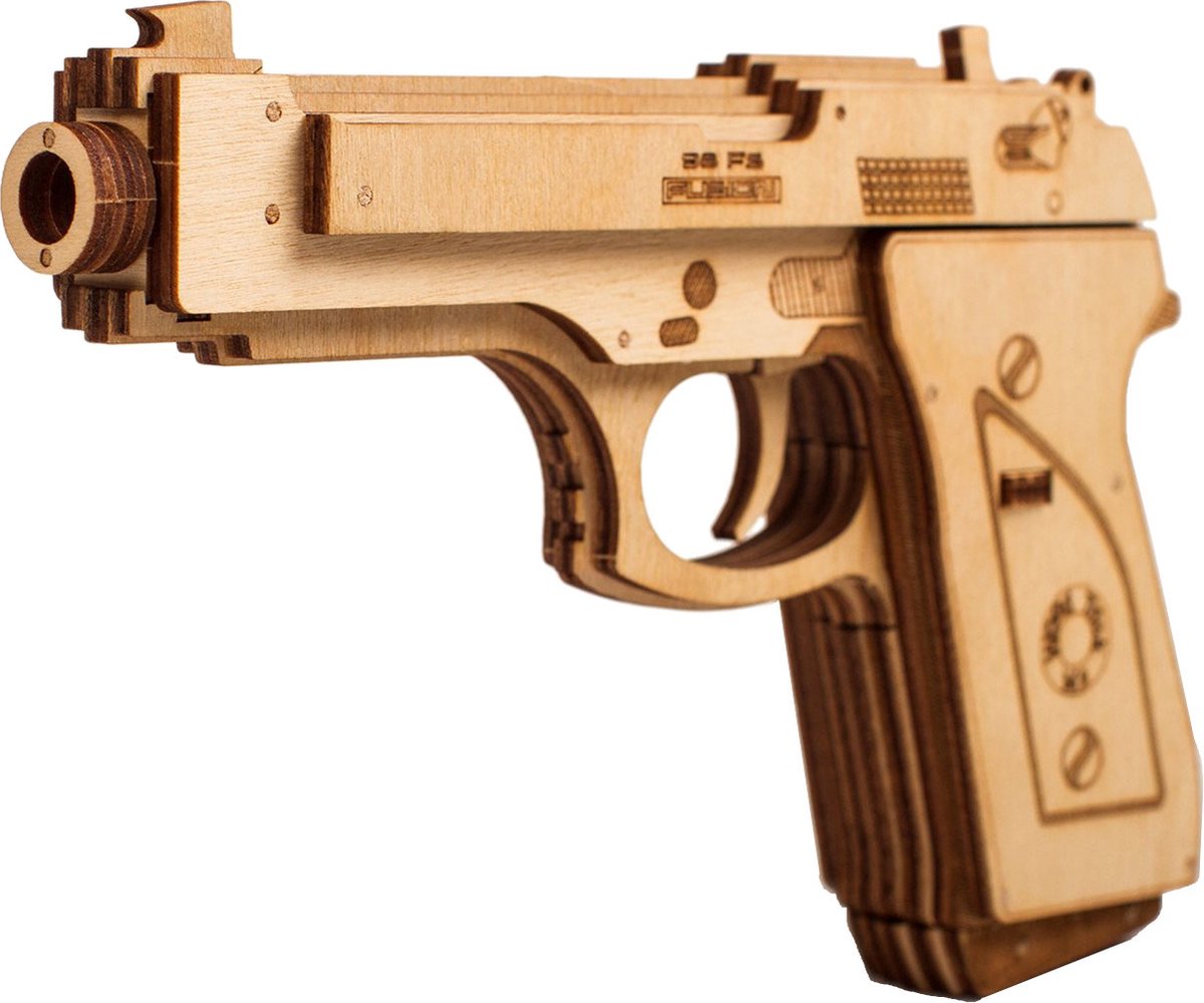 Wood Trick Houten Modelbouw - Gun | bol.com