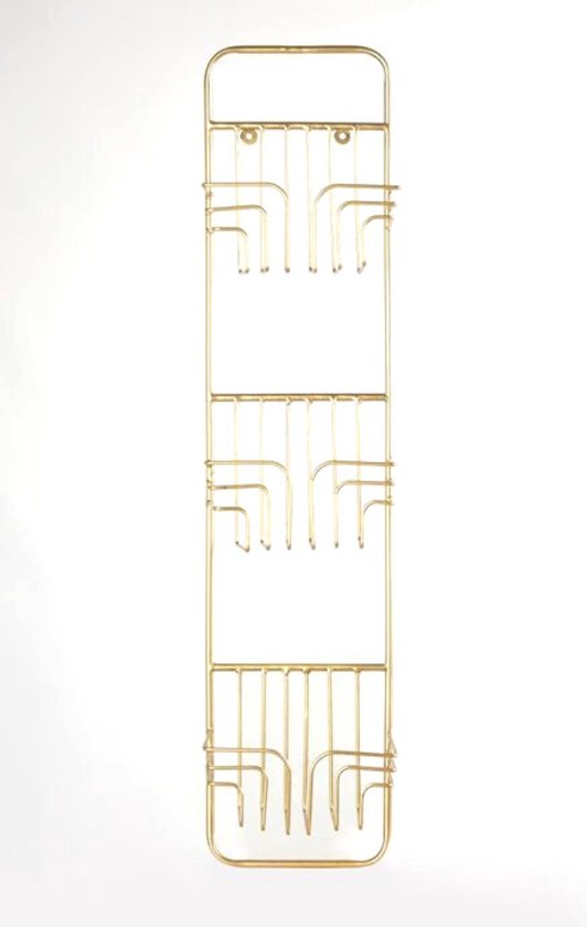 Kaartenrek | Kaartenhouder | Fotorek | Metaal | Goud | 30x10x106 CM ...