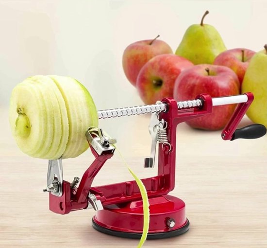 Appelschilmachine - Appelsnijder - Patatsnijder- Appelschiller met ...