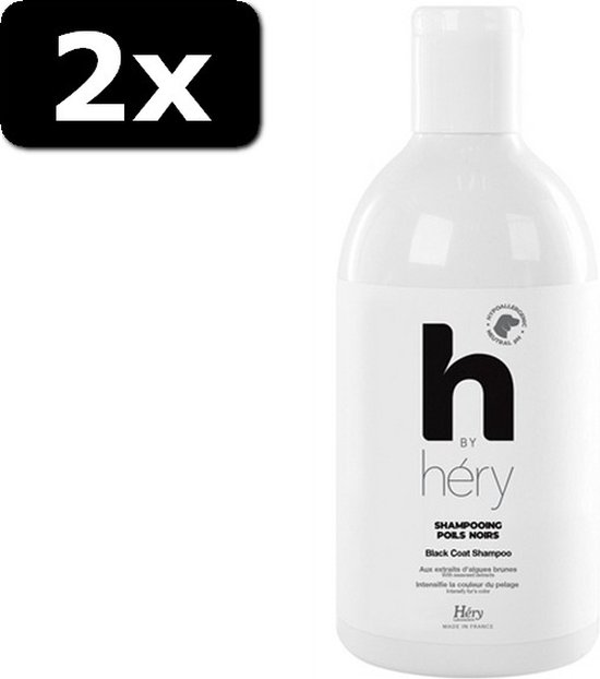 2x # H BY HERY SHAMPOO ZWART 500ML | bol.com
