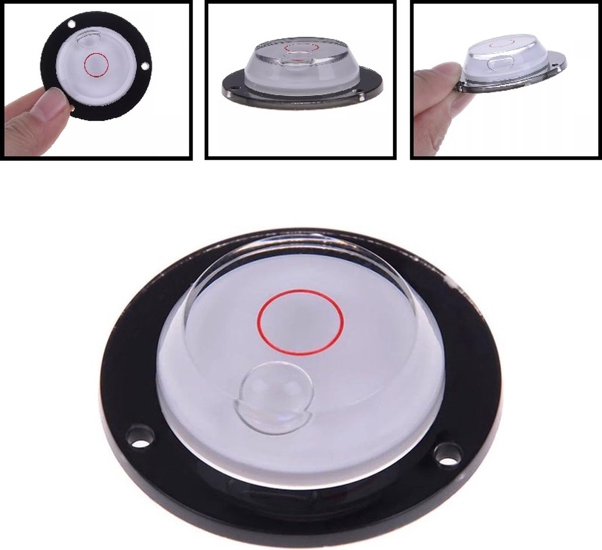 Waterpas Rond - Stelwaterpas - Round Spirit Level Tool | bol.com