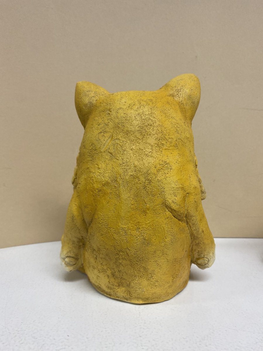 Decoratief polyresin slapend dier - vos - hoogte 20x19x17 cm - Voor ...