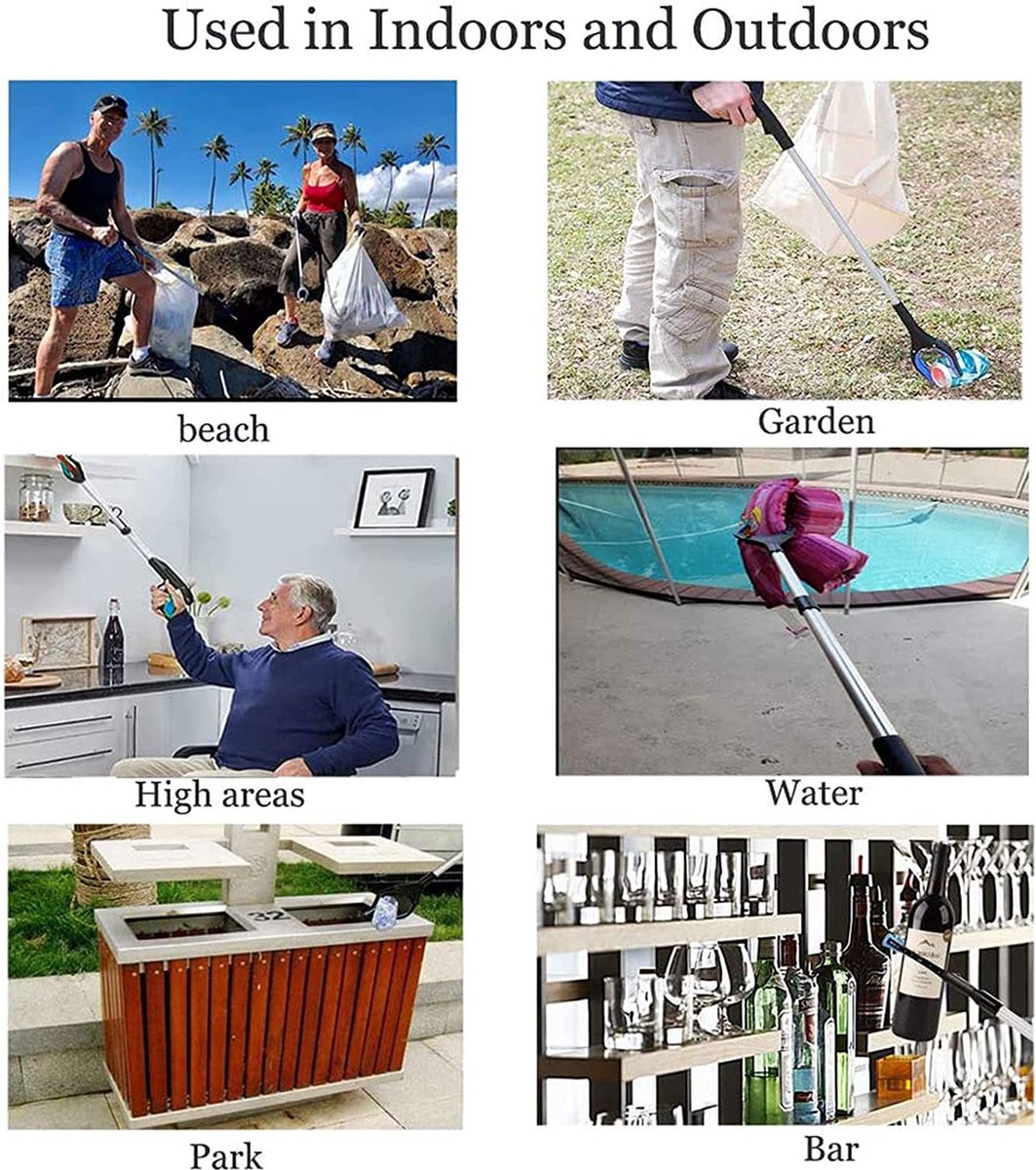 Grijper - Grijptang voor Afval & Zwerfvuil - Opvouwbare Grijparm ...